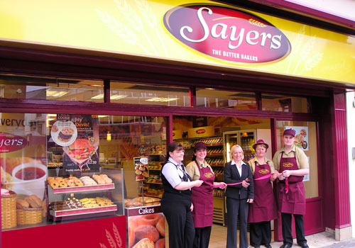 Sayers The Bakers | About Us | View Future Gallery